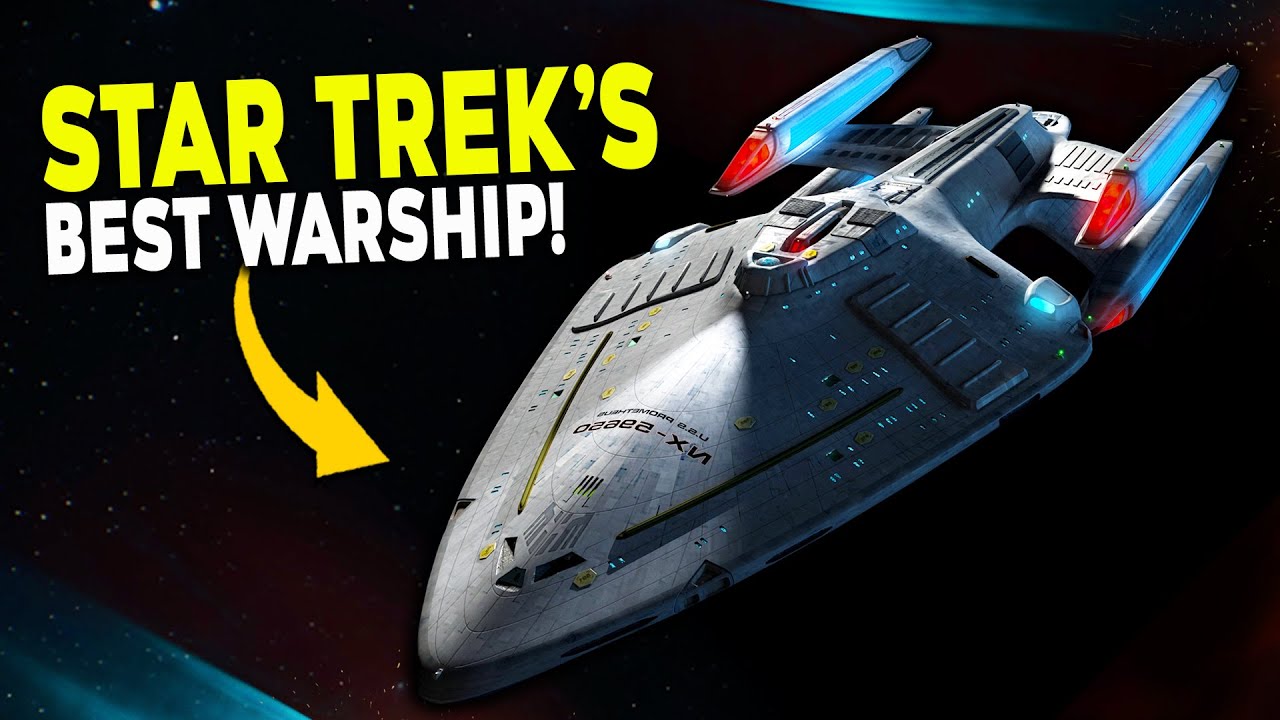Star Trek's BEST Warship Design - Prometheus-class Starship Breakdown ...