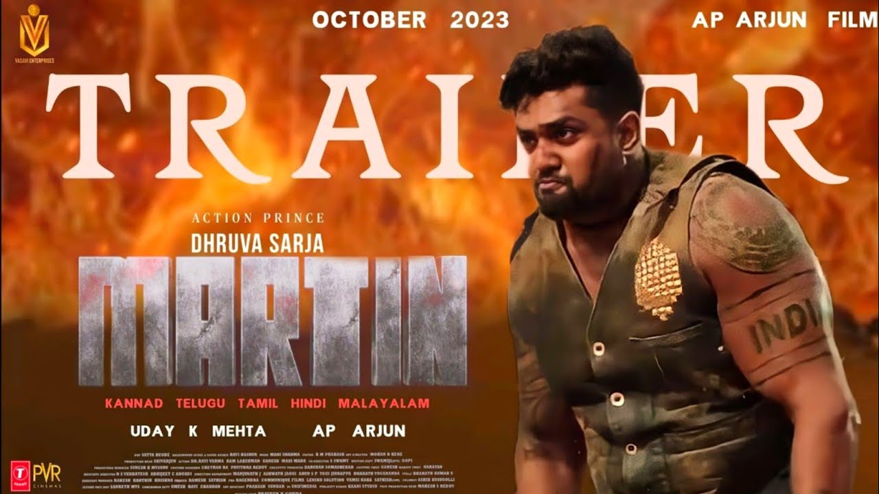 Martin - Fan Made Trailer | Dhruva S | AP Arjun | Anveshi J | Martin ...