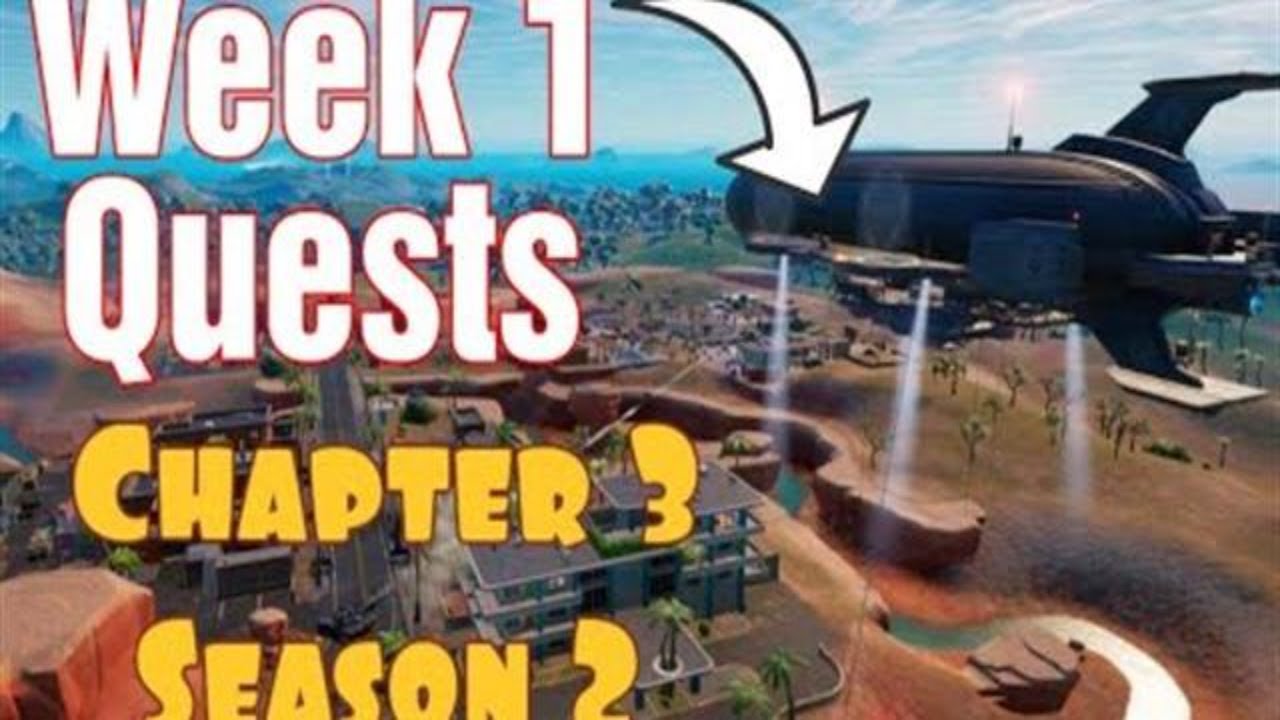 Fortnite BootCamp , Rebuilding , week 1 Quests Chapter 3 Season 2 - YouTube
