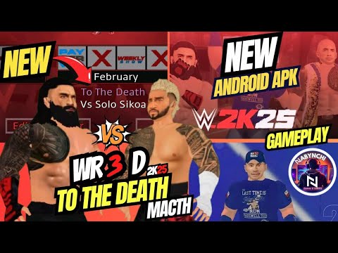 NEW Android WR3D 2K25 V1 mod - YouTube