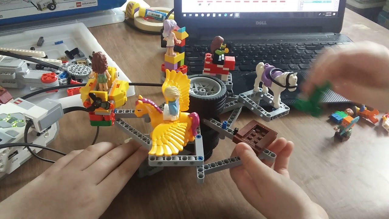 Lego Mindstorms Merry-go-round - YouTube