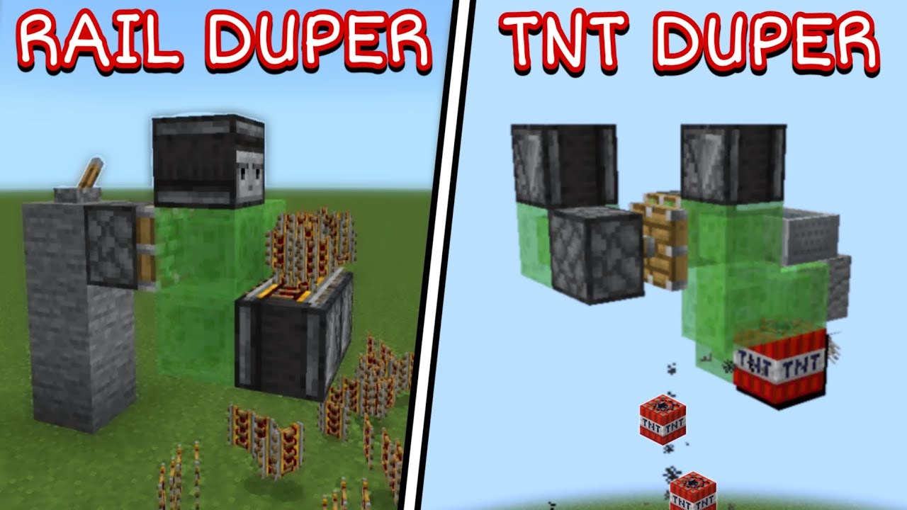 Top 3 INSANE Duper in Minecraft! 3 New Duplication Glitches for ...