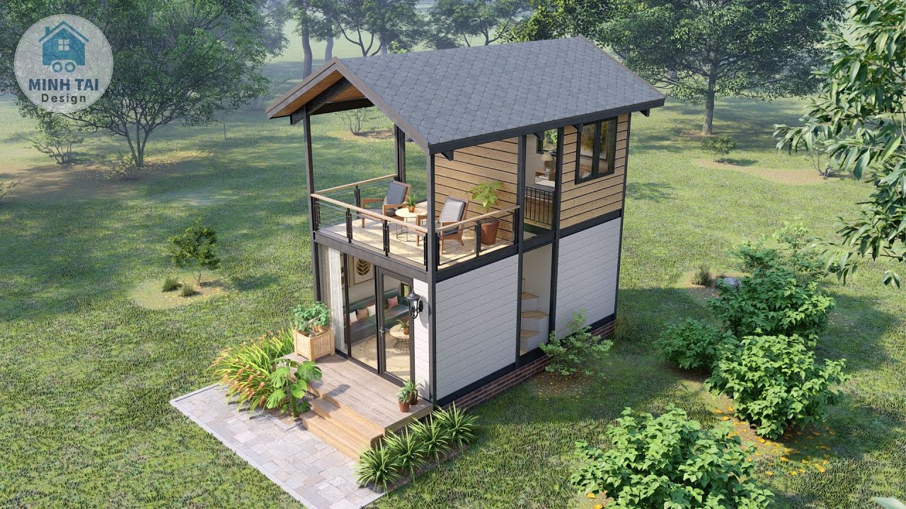 SMALL HOUSE DESIGN IDEAS - MINH TAI DESIGN MTD48 - YouTube