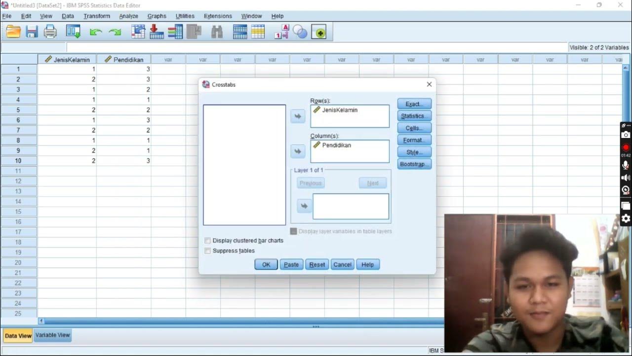 Cara Uji Cramer V pada SPSS - YouTube
