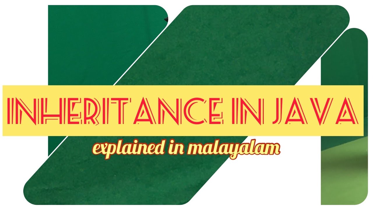 Inheritance In Java Part 1 Cs206 Oodp Computer Sciencektu Syllabus 4626