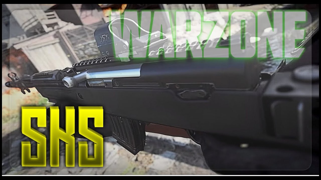 CALL OF DUTY: WARZONE - Testando a SKS no MODO QUARTETO - YouTube