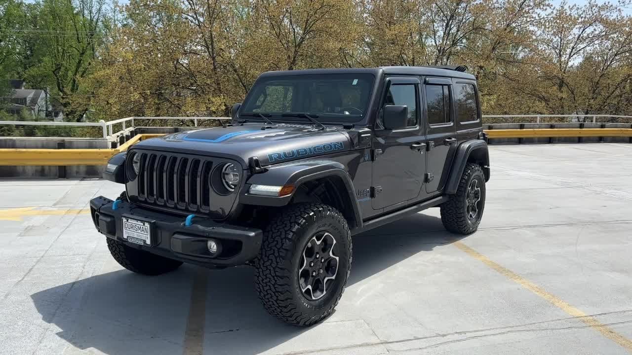 2021 Jeep Wrangler Unlimited Rubicon 4xe Bethesda, Potomac, Rockville ...