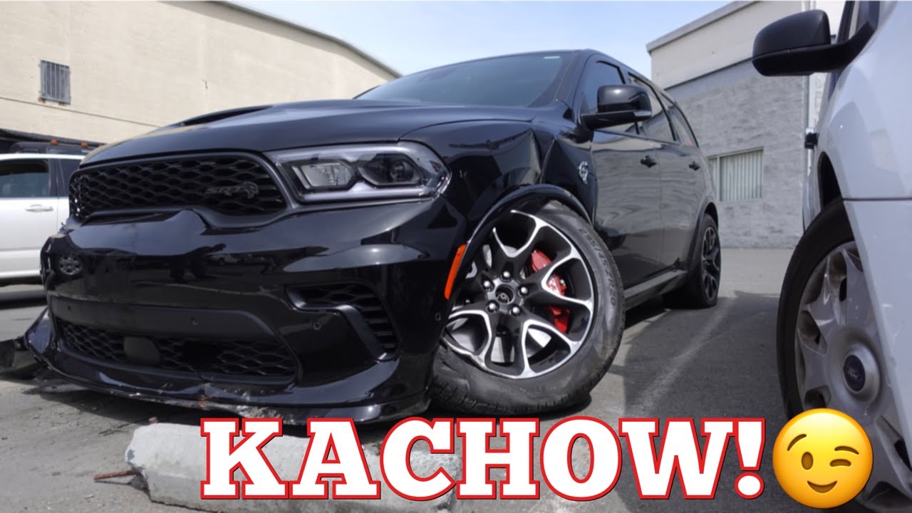 Worlds First WRECKED 2021 Durango Hellcat - YouTube
