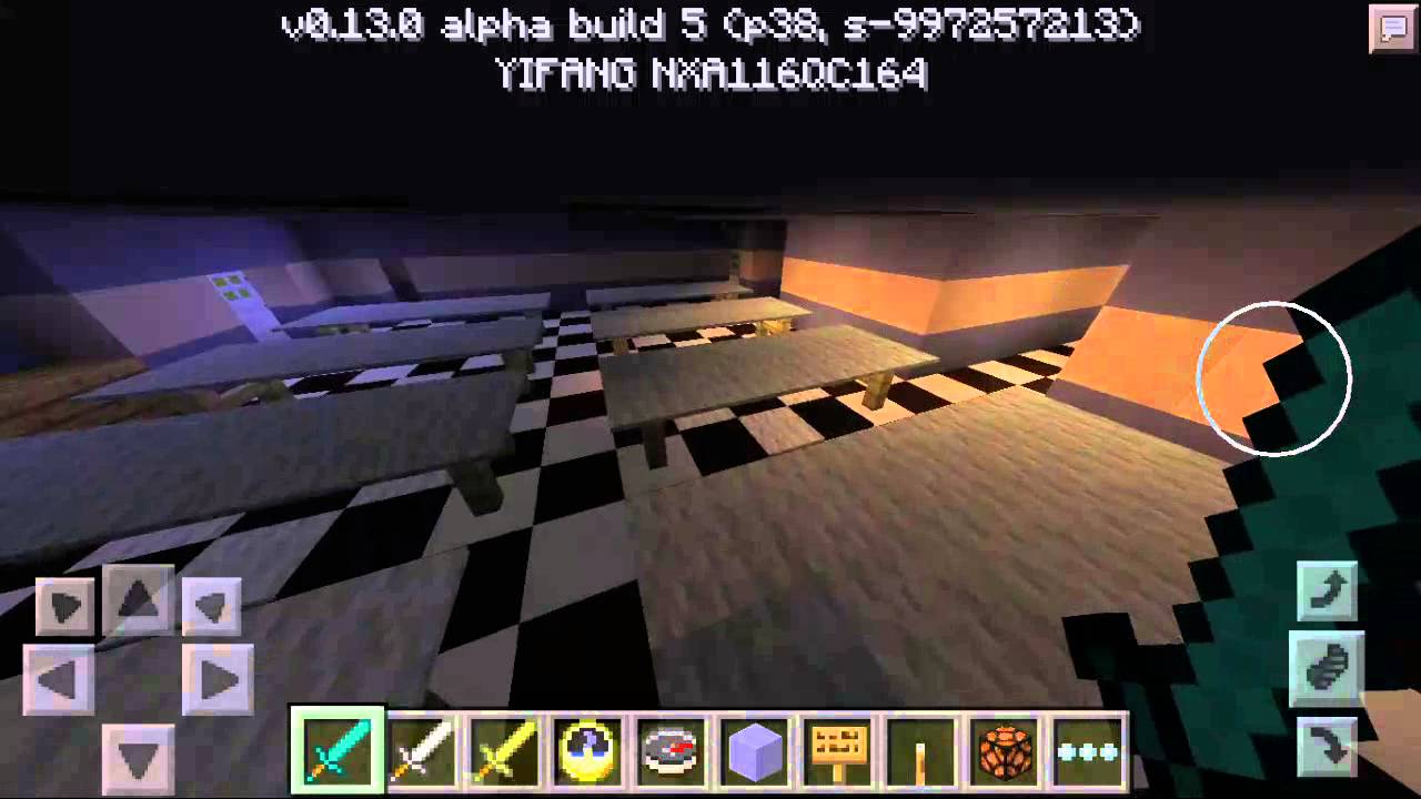 My Custom Five Nights in Anime Map - YouTube