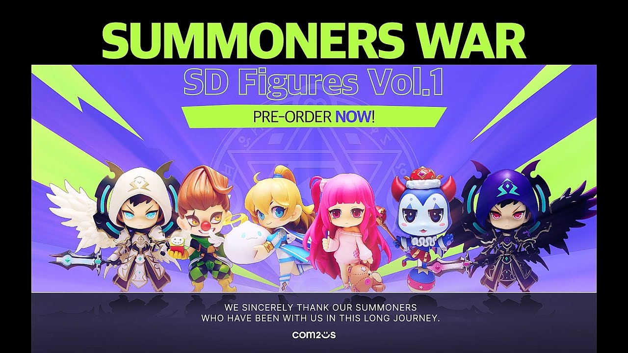 Summoners War SD figure Vol. 1 - YouTube