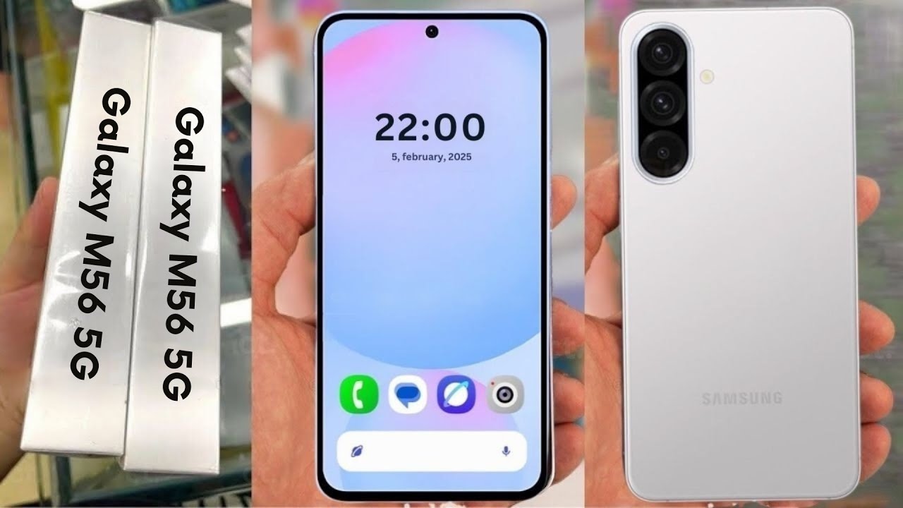 Samsung Galaxy M56 Launching Soon | Specs & Price Leaked! - YouTube