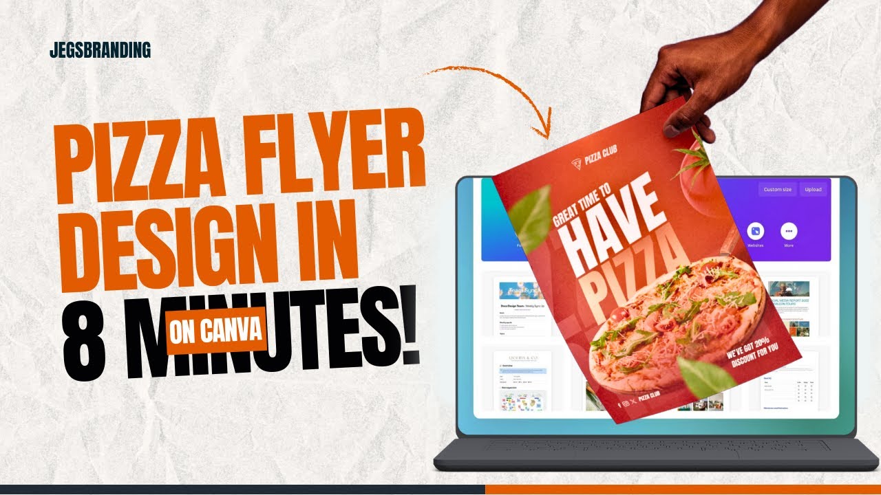 Design a Stunning Pizza Flyer in Just 8 Minutes: Step-by-Step Canva ...