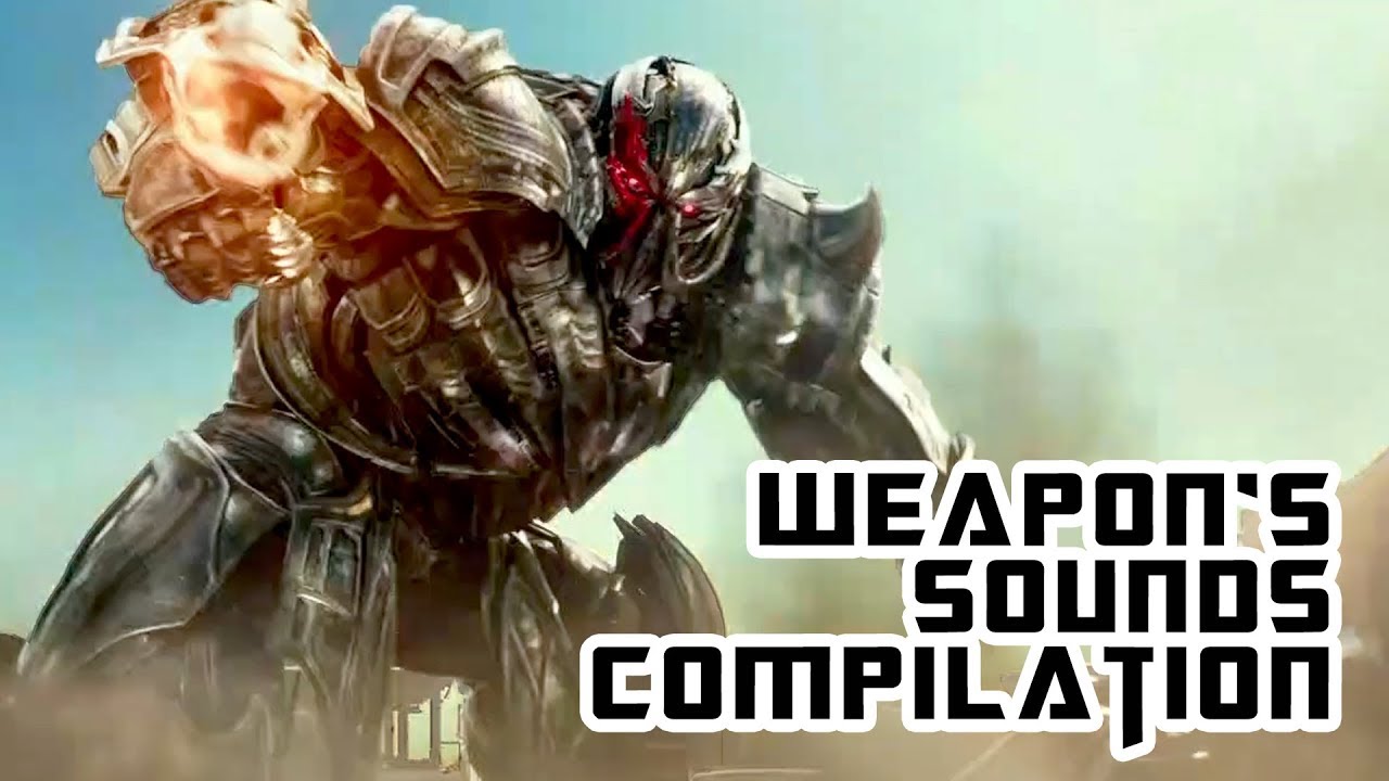 TRANSFORMERS - WEAPON'S SOUNDS COMPILATION - YouTube
