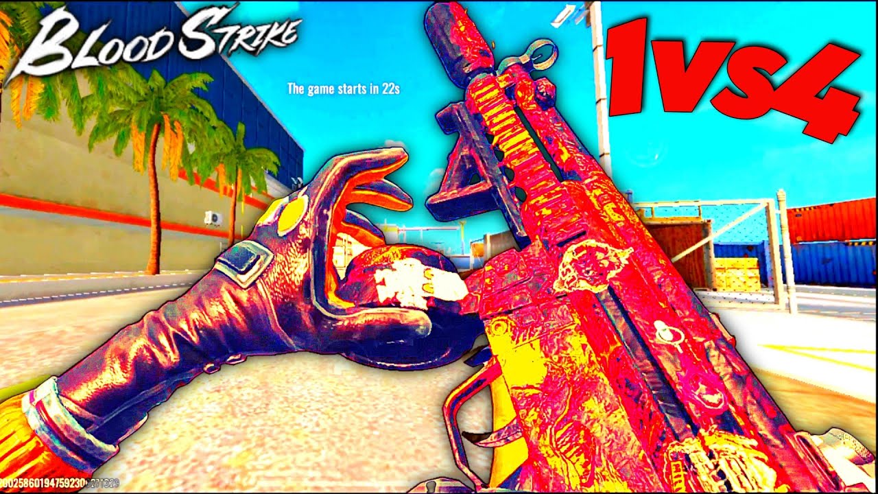 BLOOD STRIKE LEGENDARY LAVA MP5 GUN ULTRA GRAPHICS SHUTTER ISLAND ...