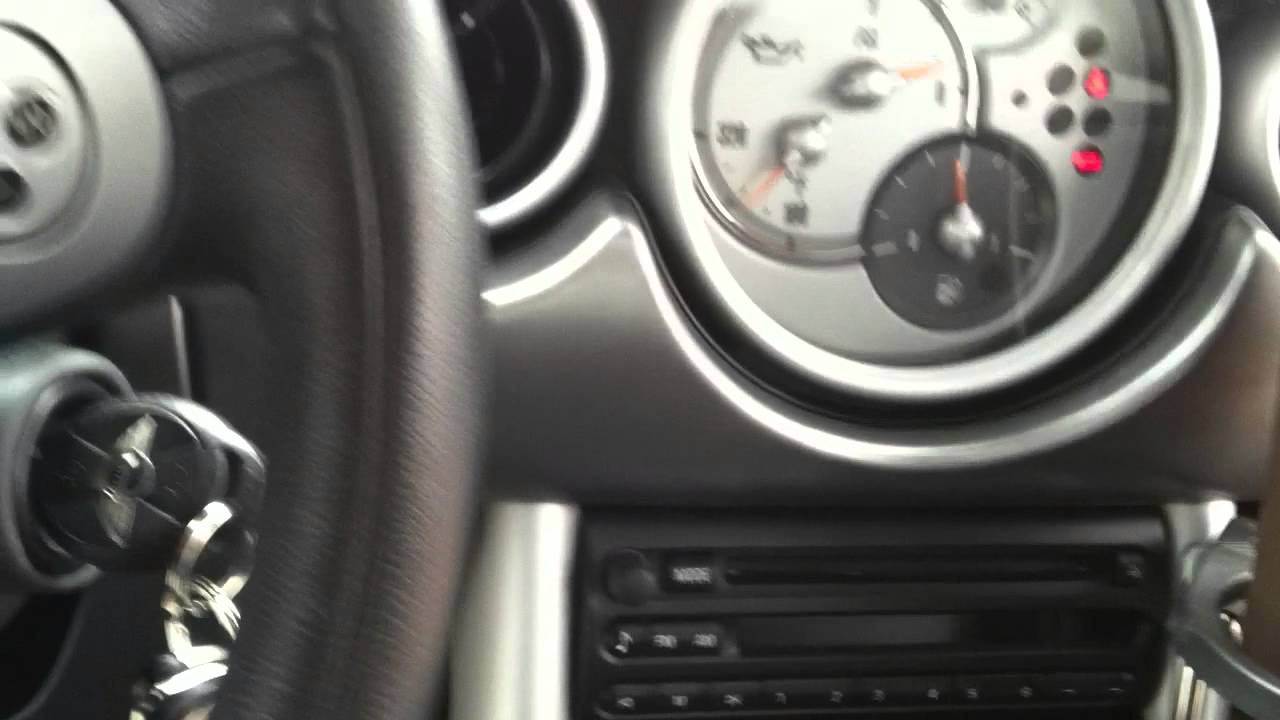 2005 Mini Cooper S engine noise, interior - YouTube