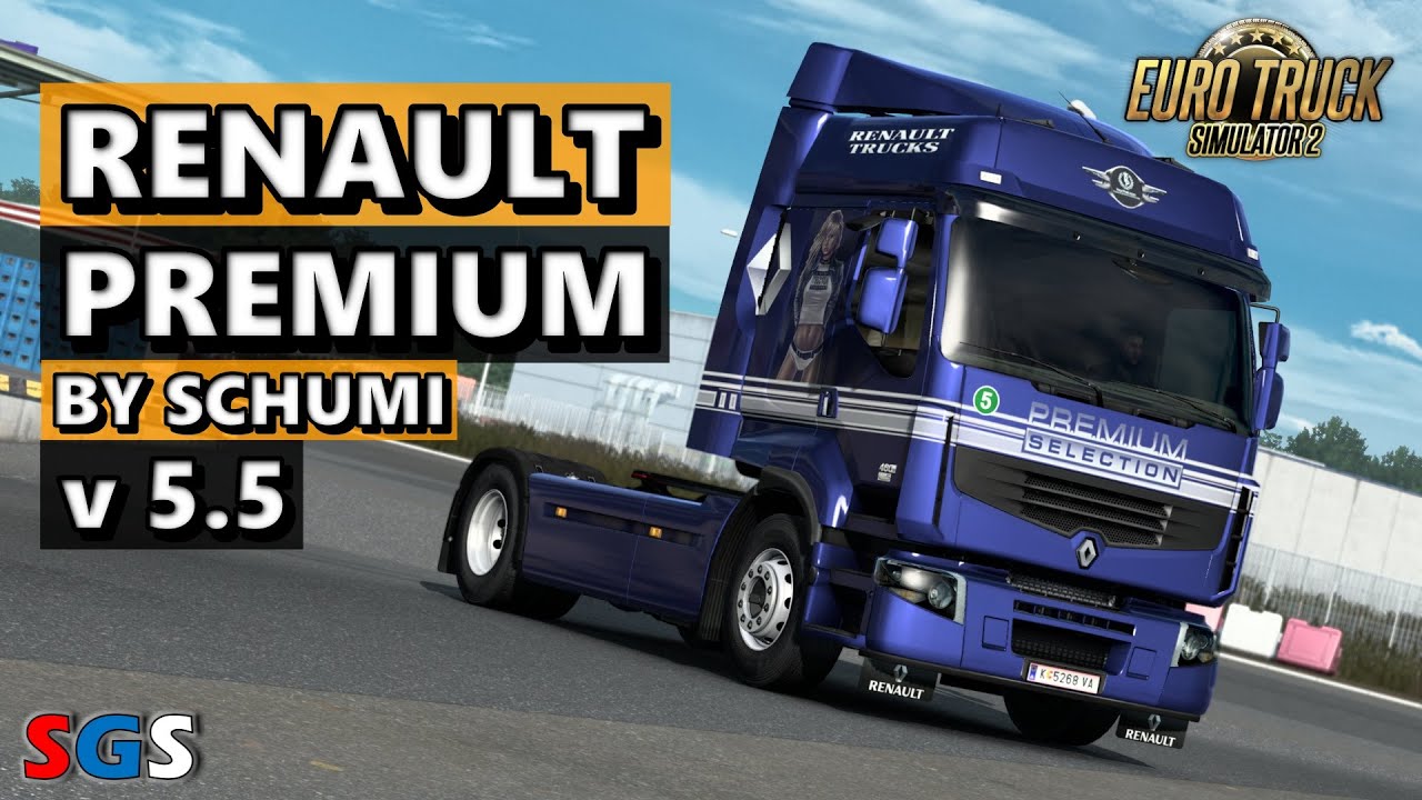 |ETS2 1.45| Renault Premium Reworked v5.5 by Schumi [Truck Mod] - YouTube