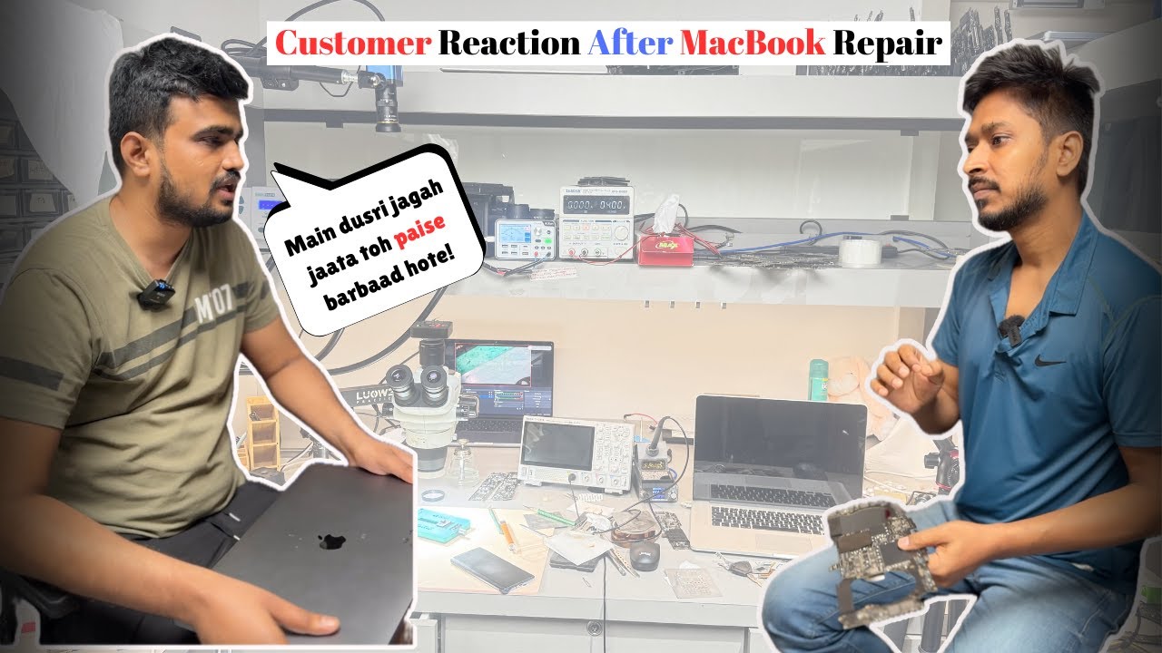 Customer Reaction After MacBook Repair – Must Watch | Unbelievable ...
