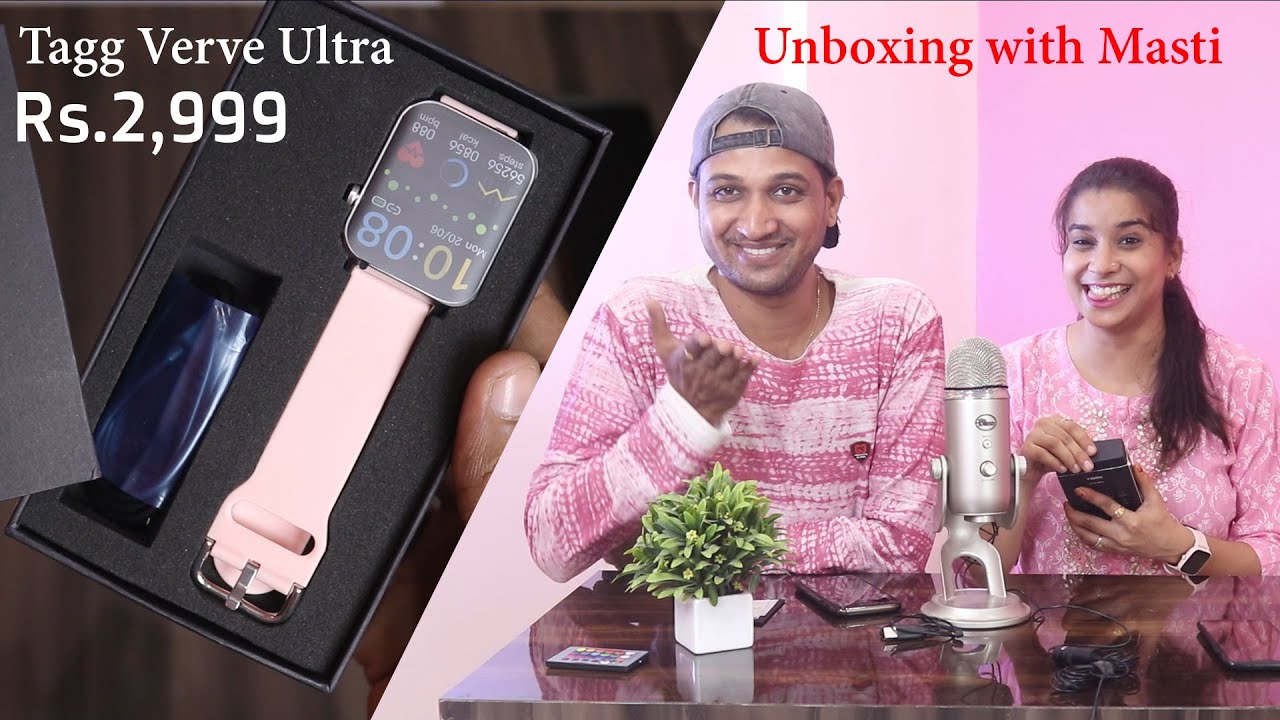 Best Smartwatch Under 3000 in India - Tagg Verve Ultra Review | 1.69 ...