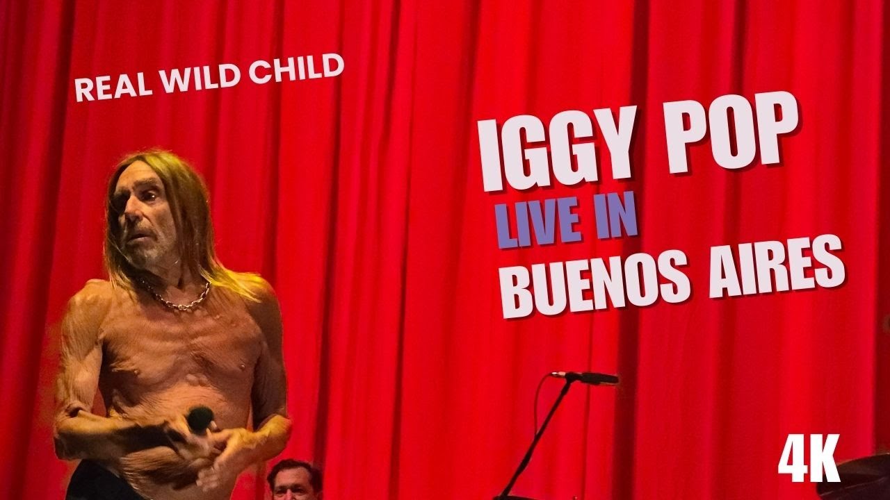 Iggy Pop. Real Wild Child (Wild One). 12/09/2025. Live in Movistar ...