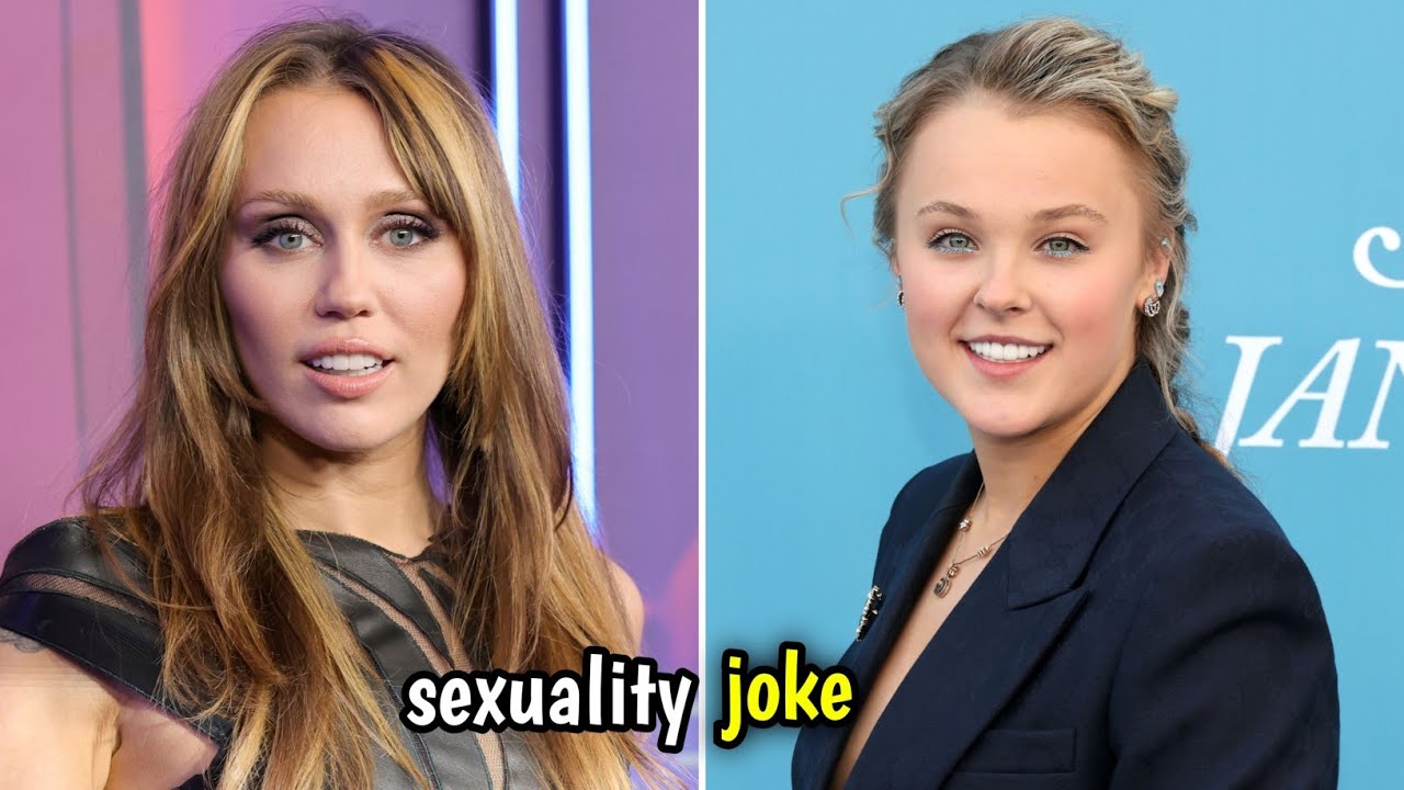 JoJo Siwa Claps Back at Miley Cyrus's Sexuality Joke - YouTube