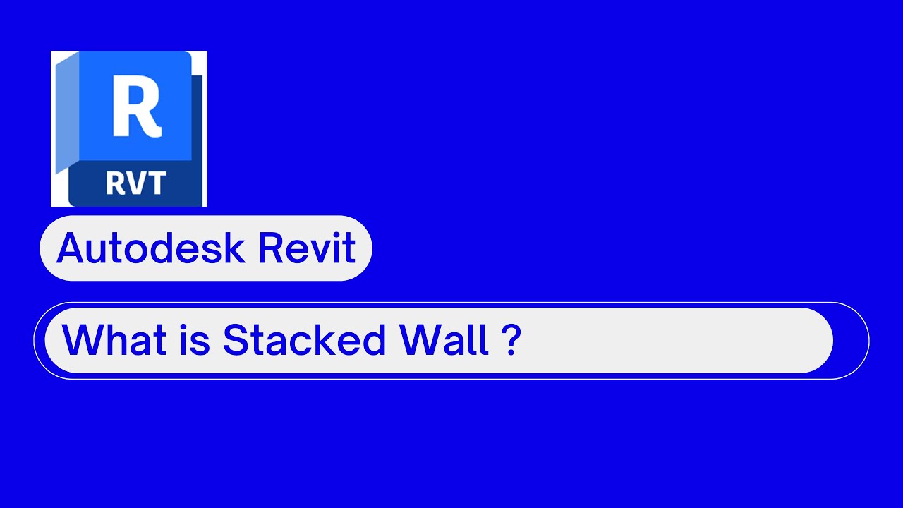 What is Stacked Wall in Autodesk Revit? - YouTube