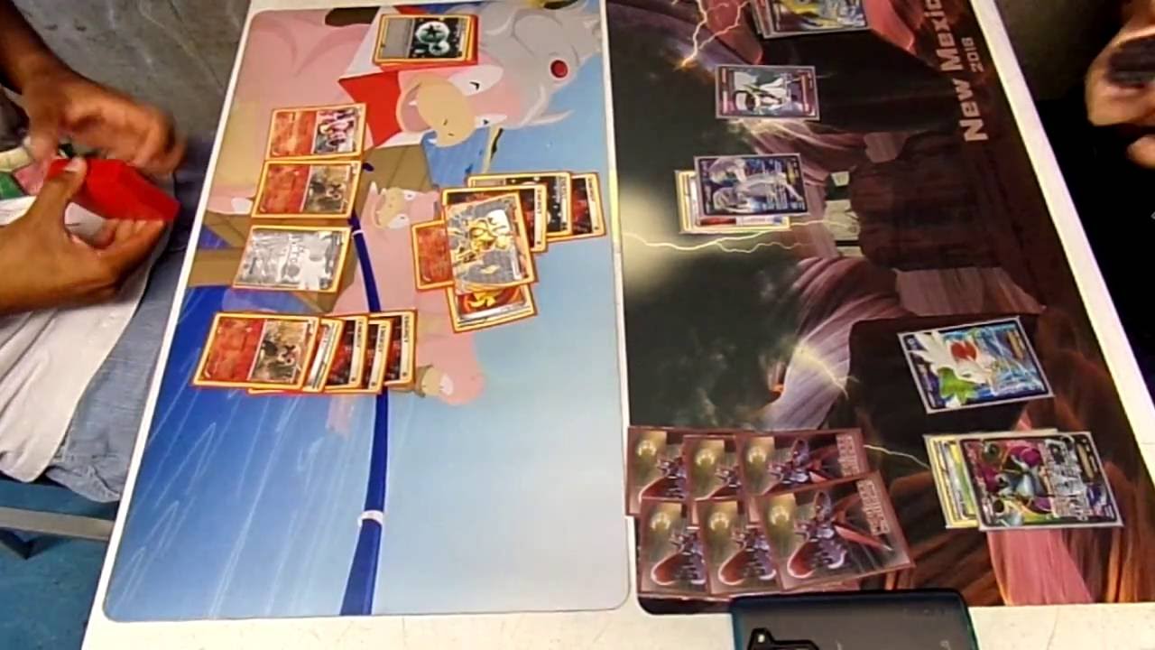 Pokemon Card Battle Pyroar BREAK vs Manetric/Lugia/Garbodor - YouTube