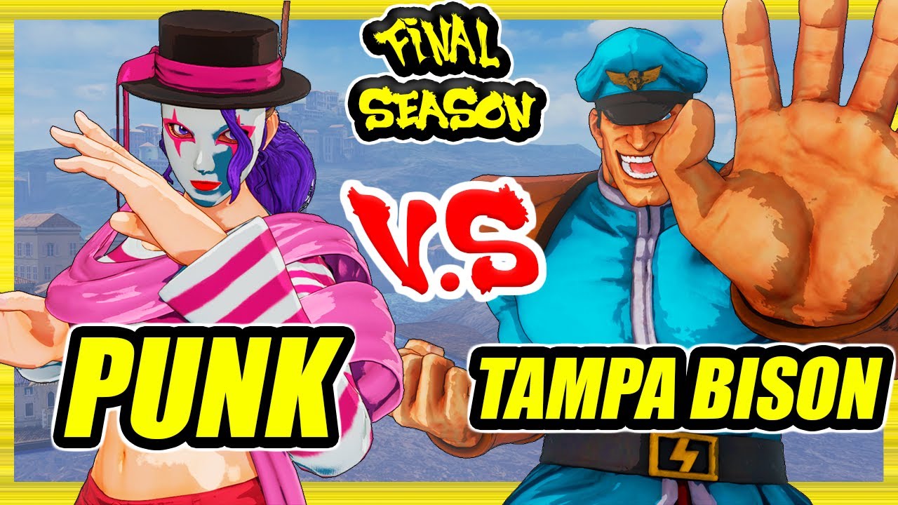 SFV CE 🔥 Punk (Rose) vs Tampa Bison (M. Bison) 🔥 Ranked Set 🔥 Street ...