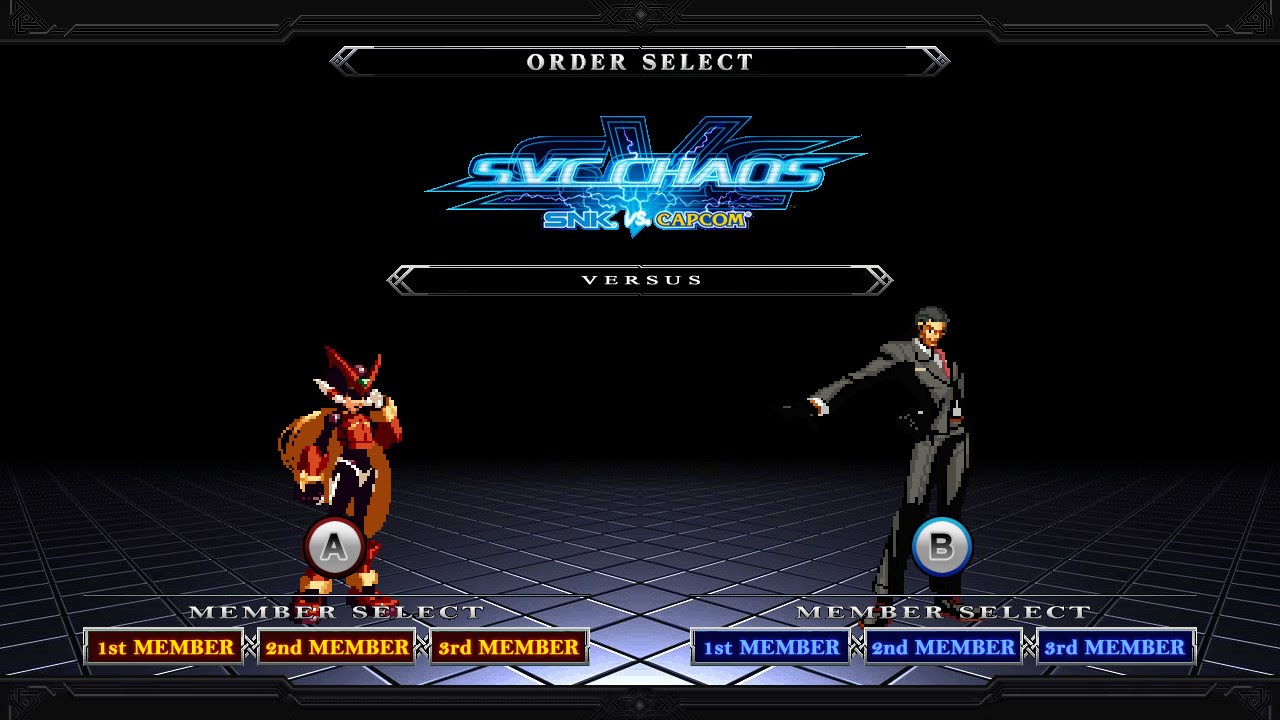 (KOF Mugen) Gustab M vs SVC Zero(Mega man) - YouTube