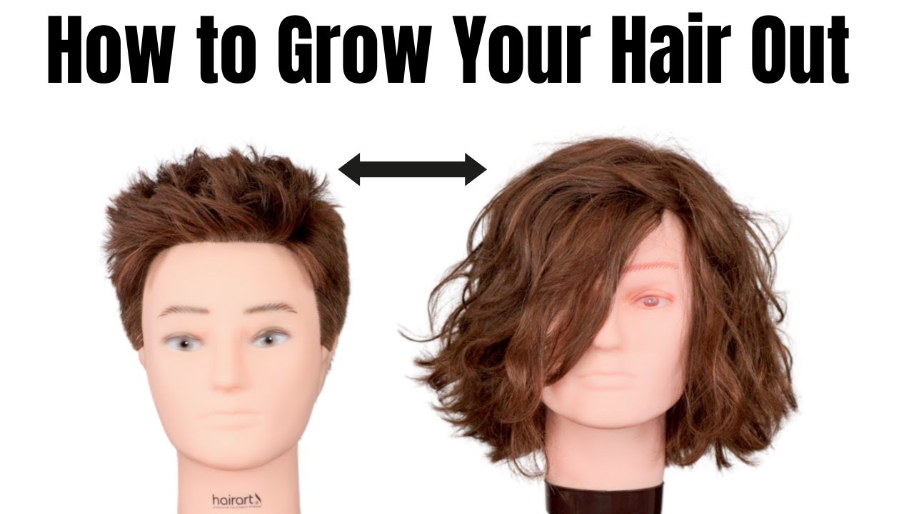 How to Grow out your Hair into a Longer Wavy Hairstyle - TheSalonGuy ...