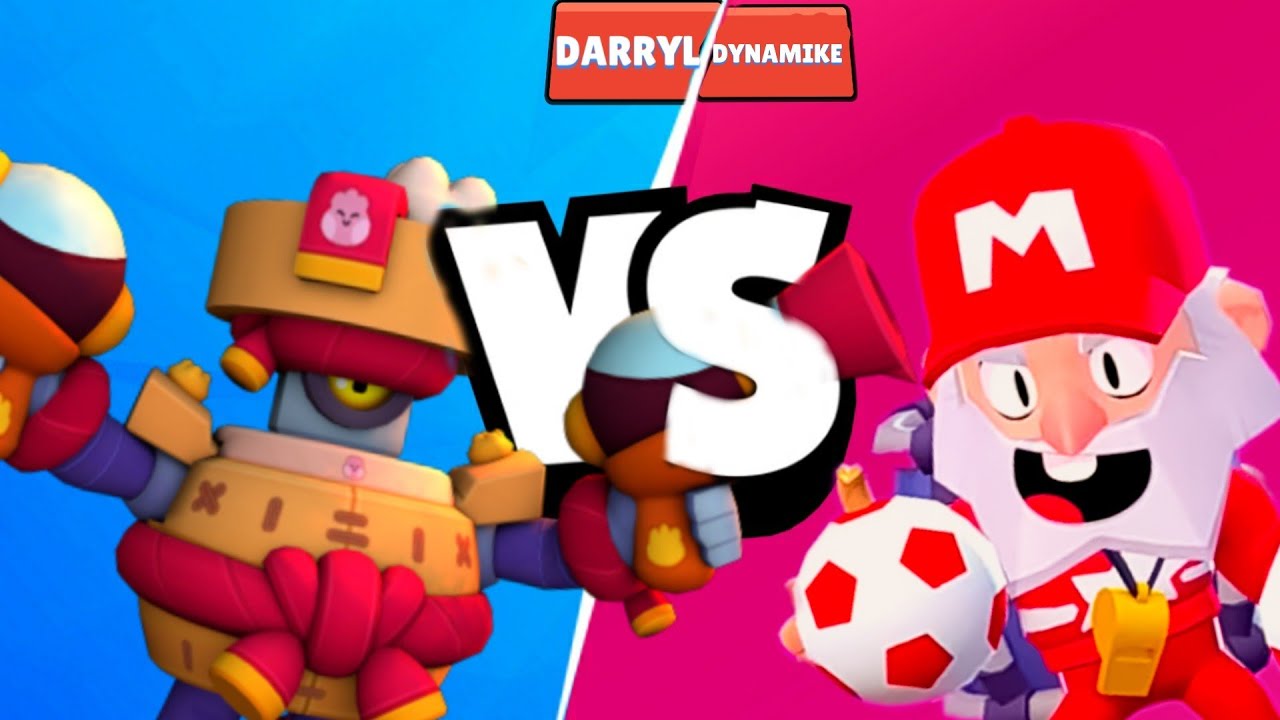 Darryl VS Dynamike *funny video* #BrawlStars - YouTube