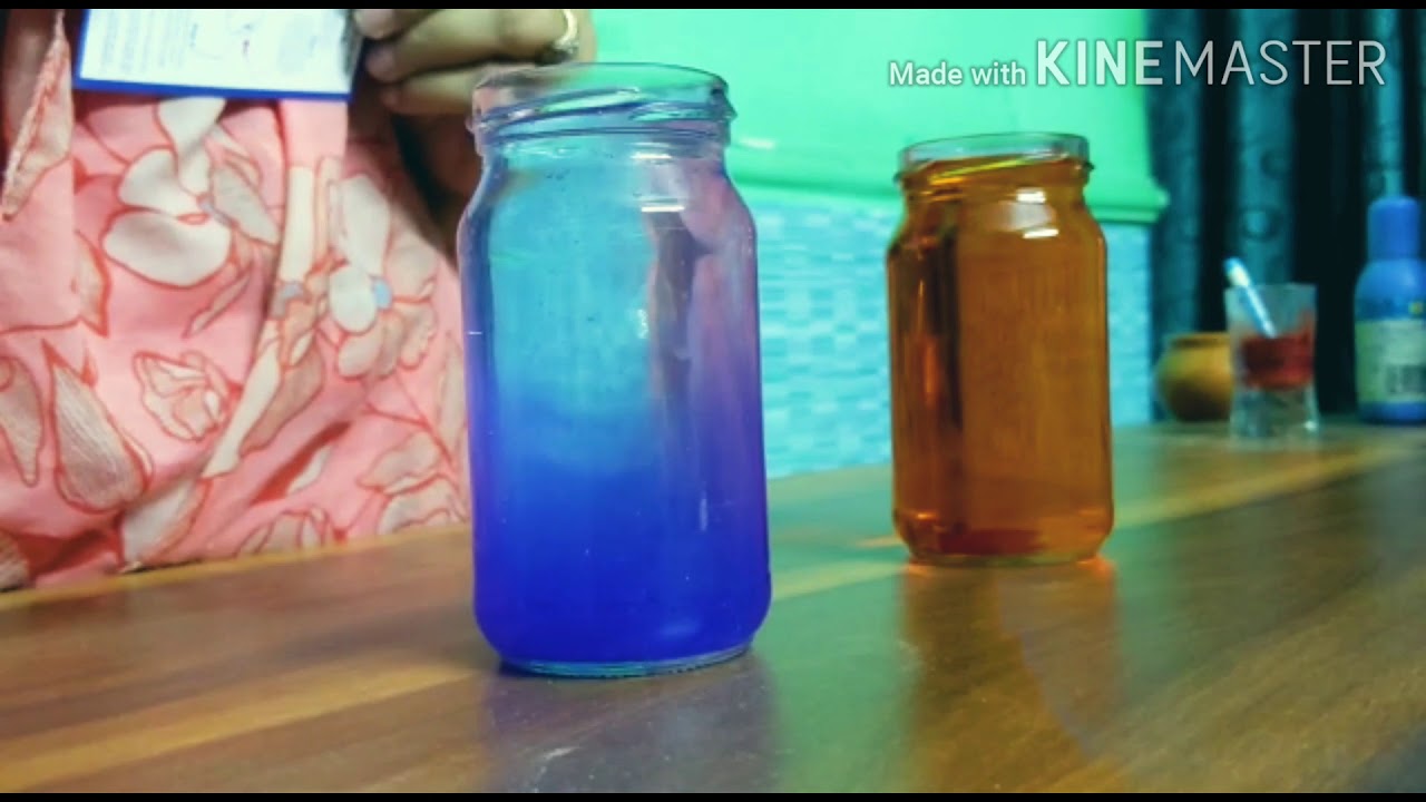 Science Experiment: Hot and cold water density - YouTube