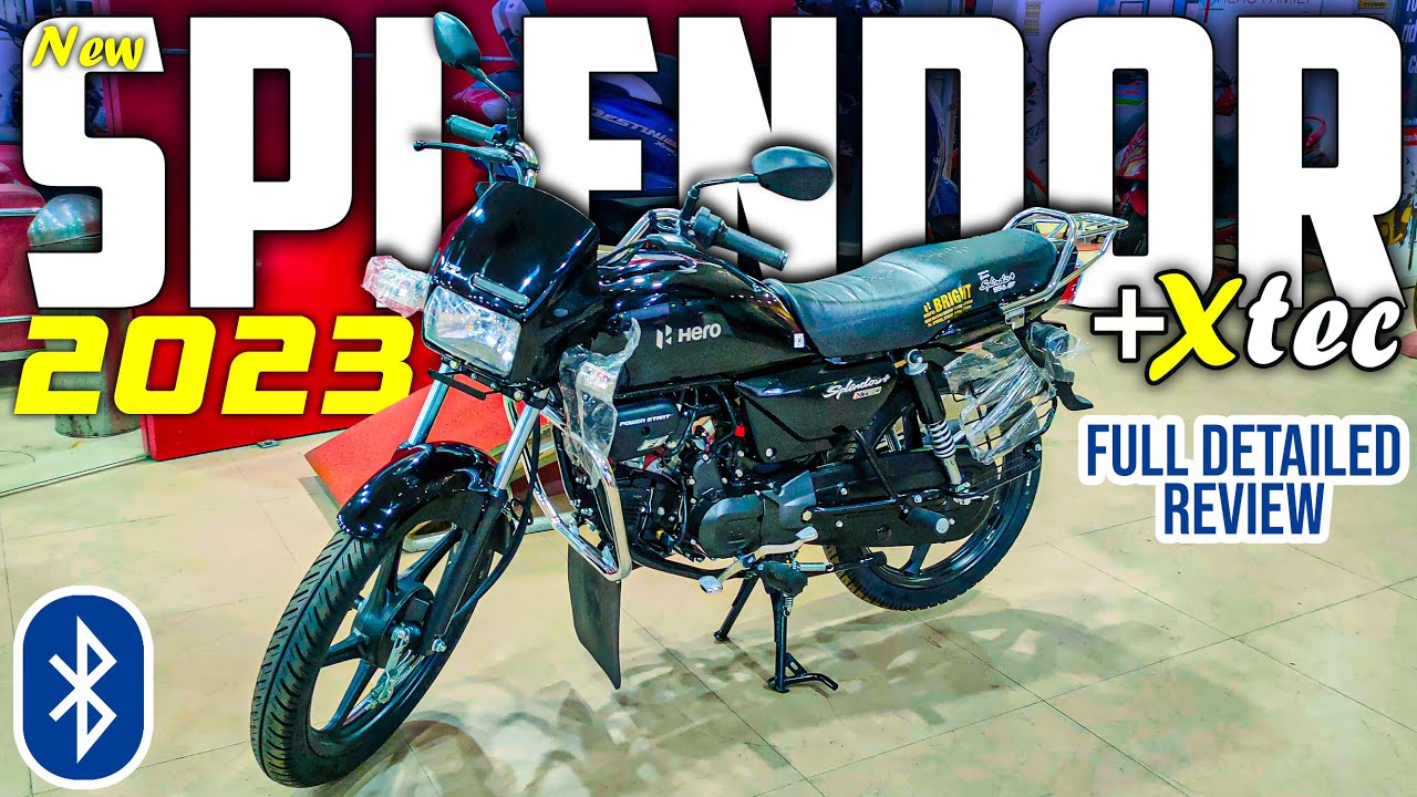 नए भारत का नया स्प्लेंडर 😍 New Hero Splendor Plus Xtec BS6 | Price ...