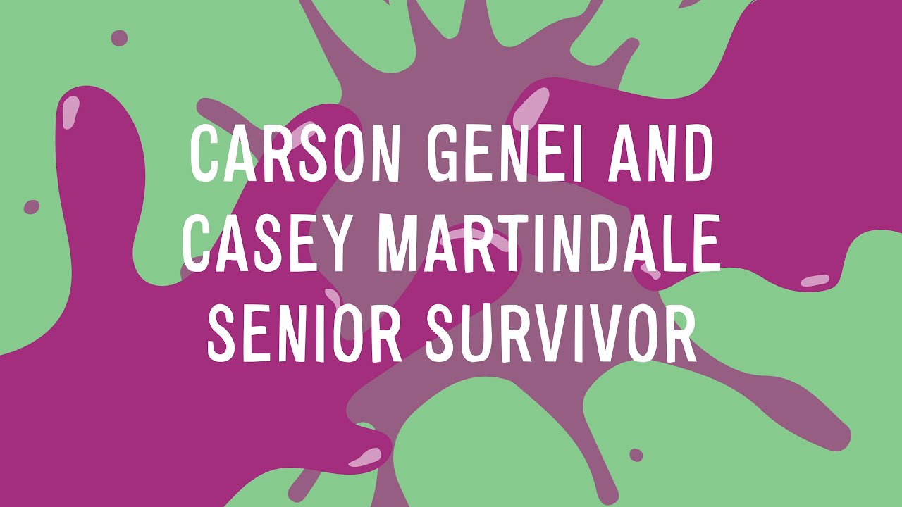 Carson Genei & Casey Martindale Senior Survivor #bhssurvivorweek2020 ...