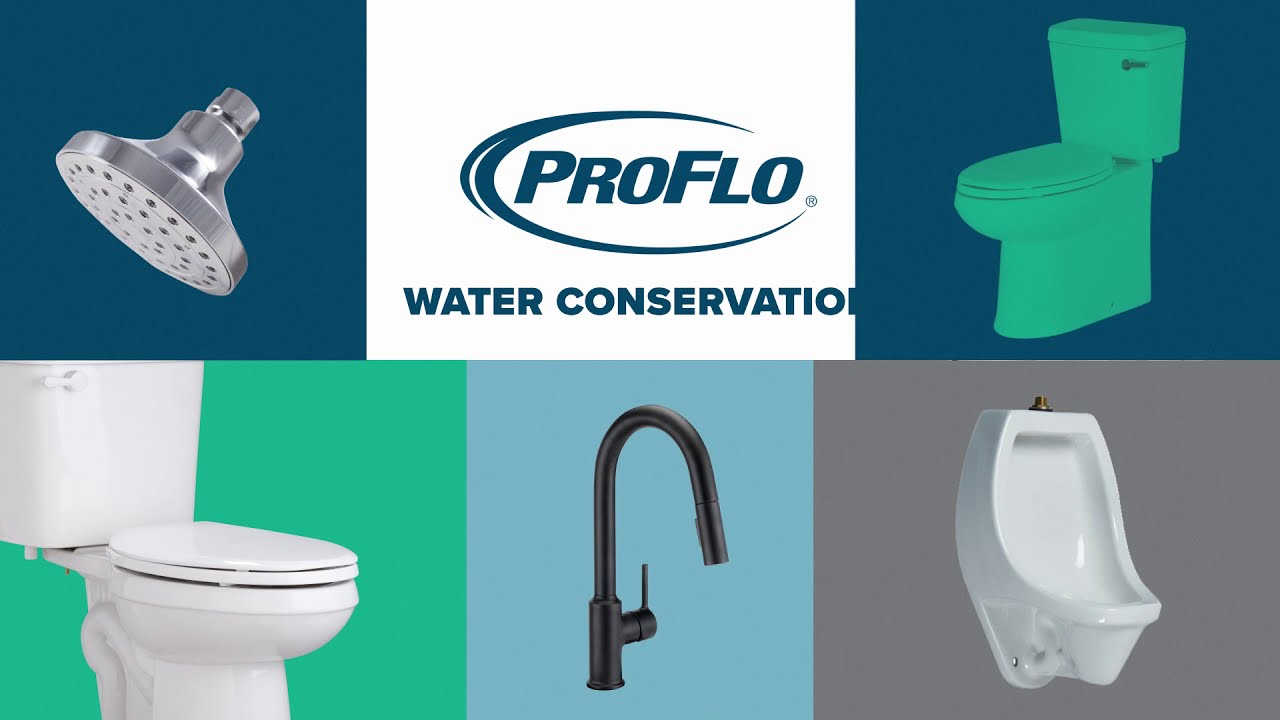 PROFLO Water Conservation Plumbing Products - YouTube