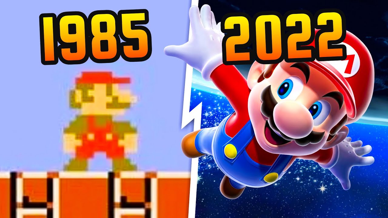 Evolution of Super Mario Games [1985-2021] - YouTube