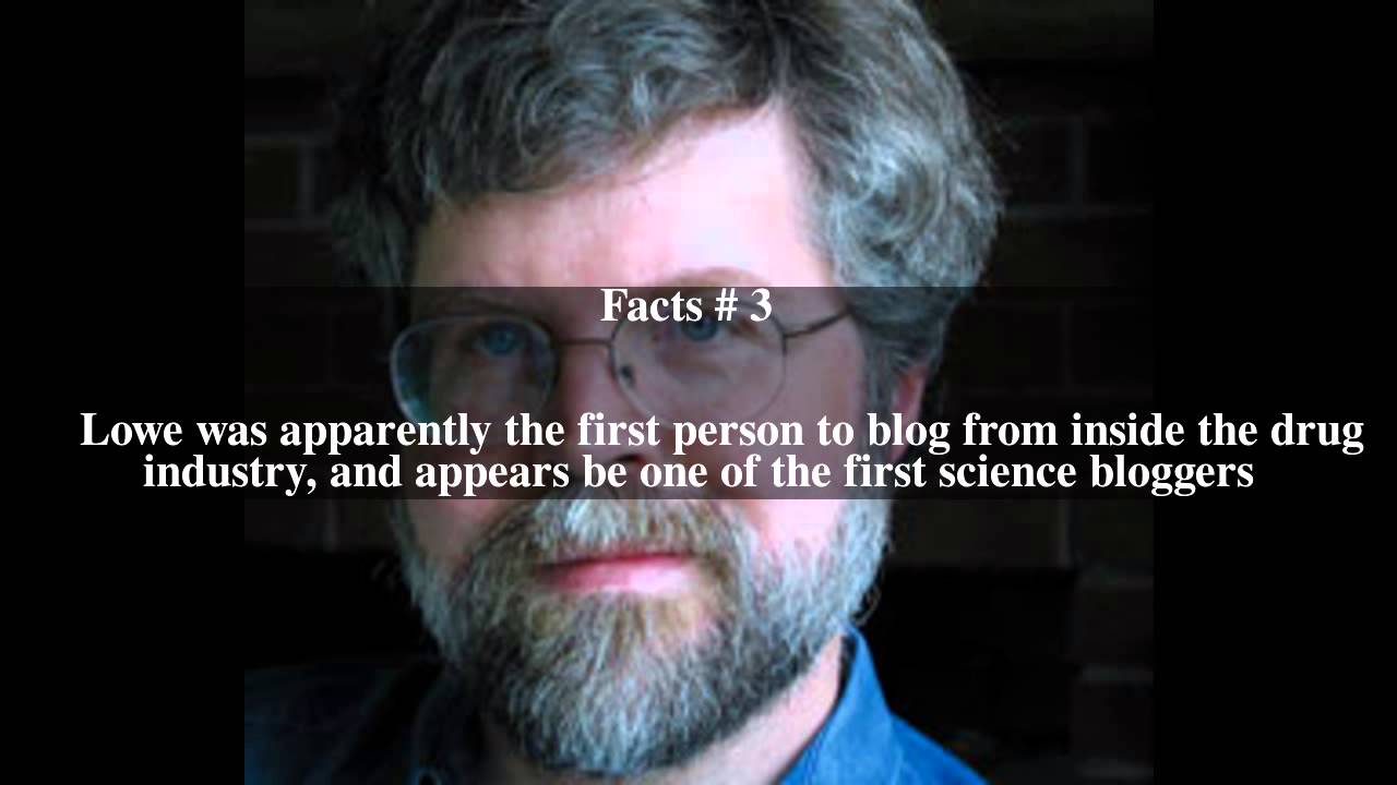 Derek Lowe (chemist) Top # 5 Facts - YouTube