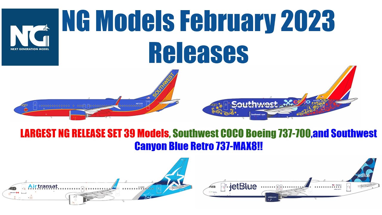 NG Models February 2023 Releases - YouTube