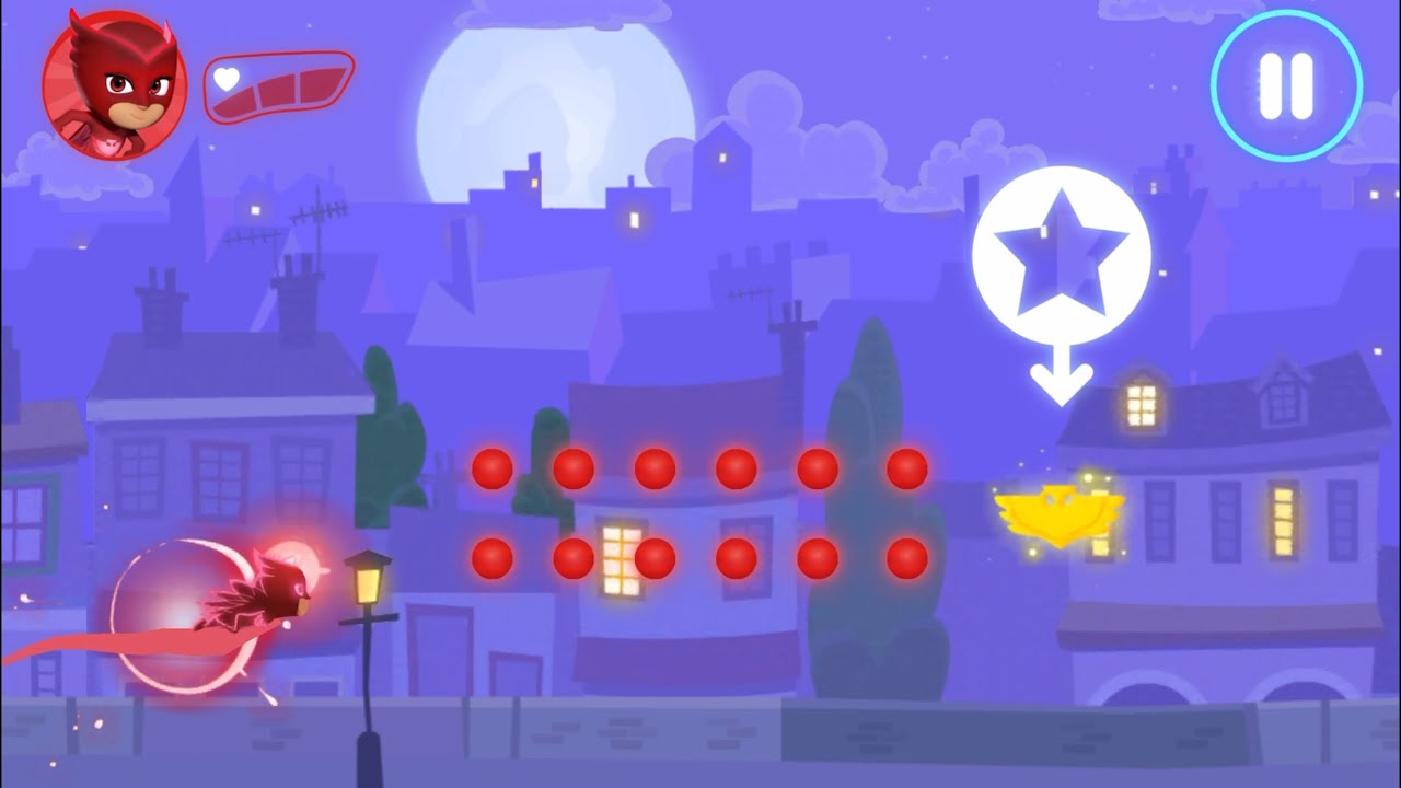 PJ Masks Moonlight Heroes | Owlette | Super Learning Games | Part 1 ...