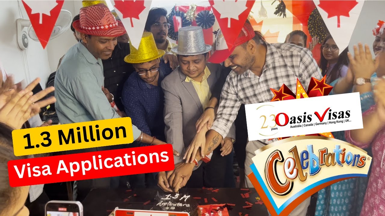 CELEBRATION! - 1.3 Million Visa Applications Received | Oasis Visas ...