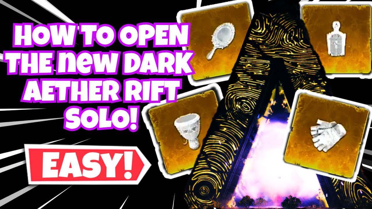 HOW TO OPEN THE NEW DARK AETHER RIFT EASY! IN MW3 ZOMBIES (NEW EASTER ...