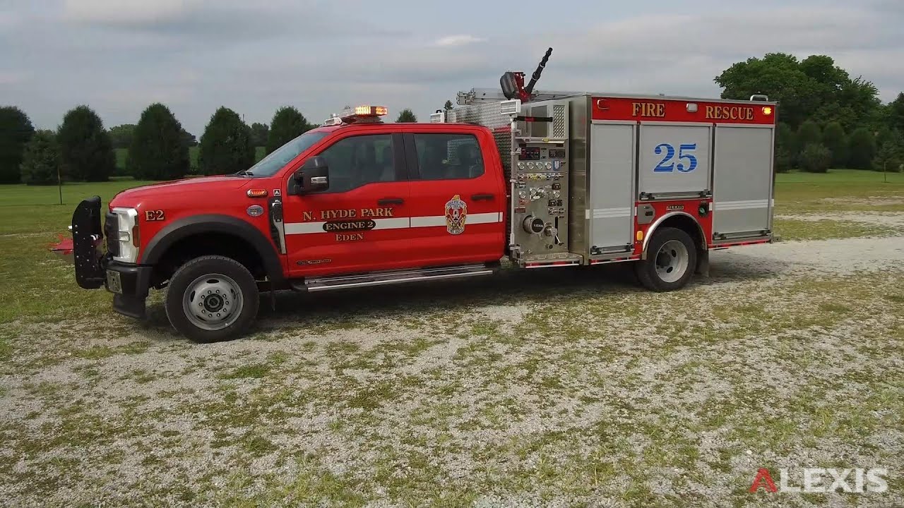 NORTH HYDE PARK-EDEN FIRE DEPARTMENT - ALEXIS 1500 GPM MINI PUMPER ...