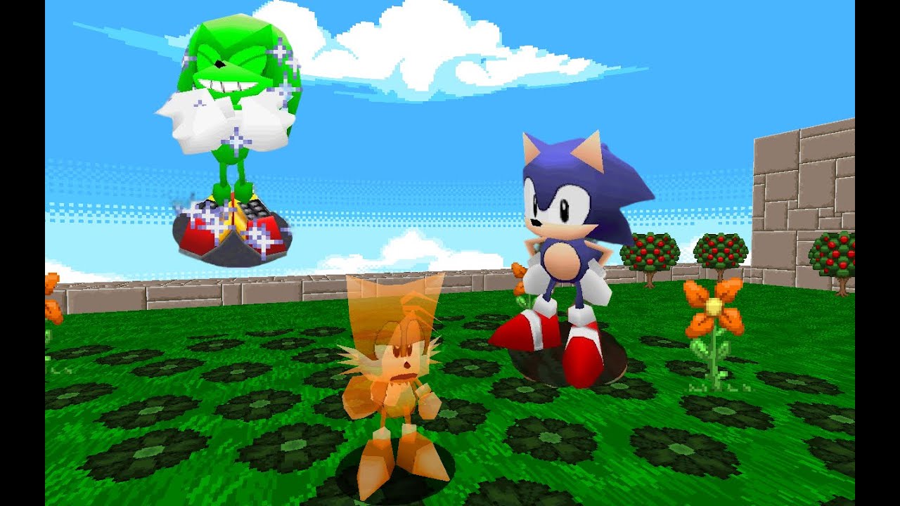 SRB2 models for Chaos Knuckles, Jelly Tails and Extra Life (Classic ...