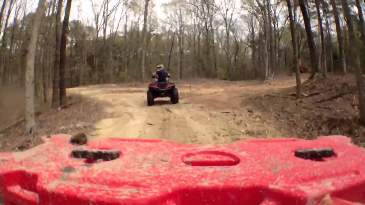 atv ride Natchez trace deer trail - YouTube