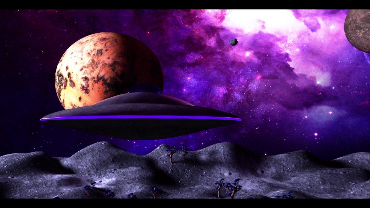 Alien Landing (Short 3D Animation) - YouTube