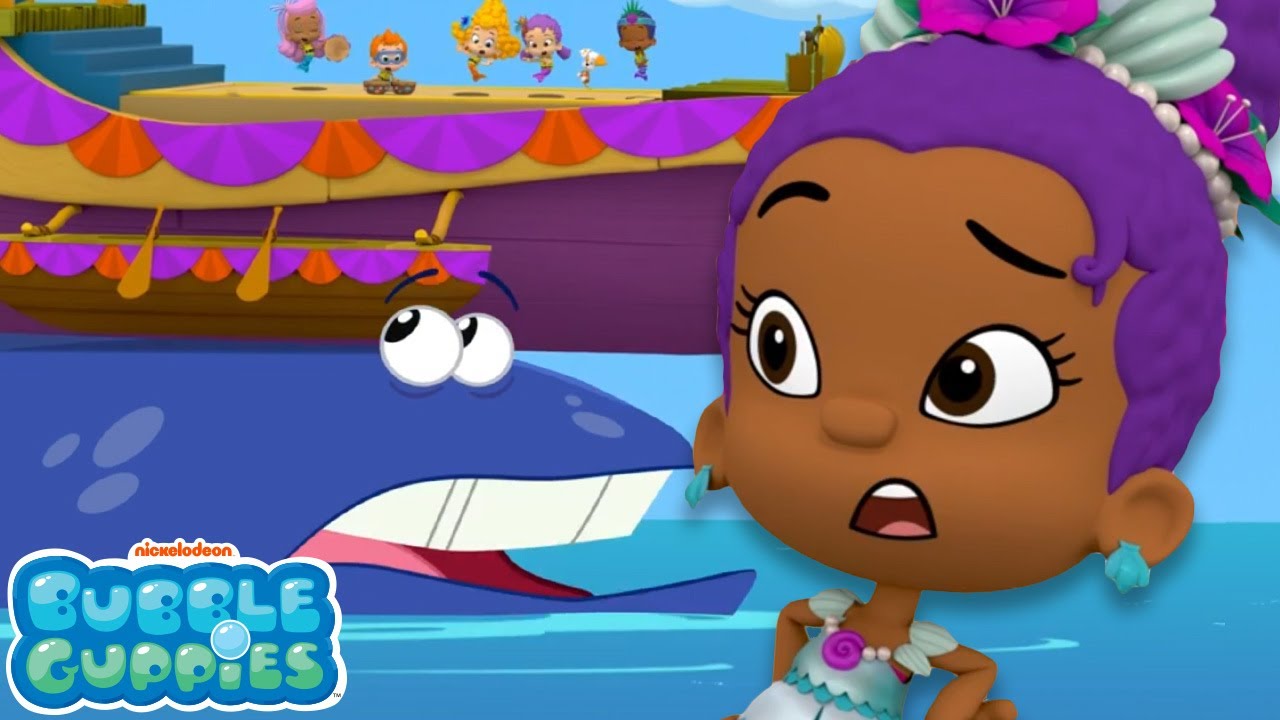 Zooli's Beach Party Gets DRENCHED by a Sea Creature! 🐳 | Bubble Guppies ...