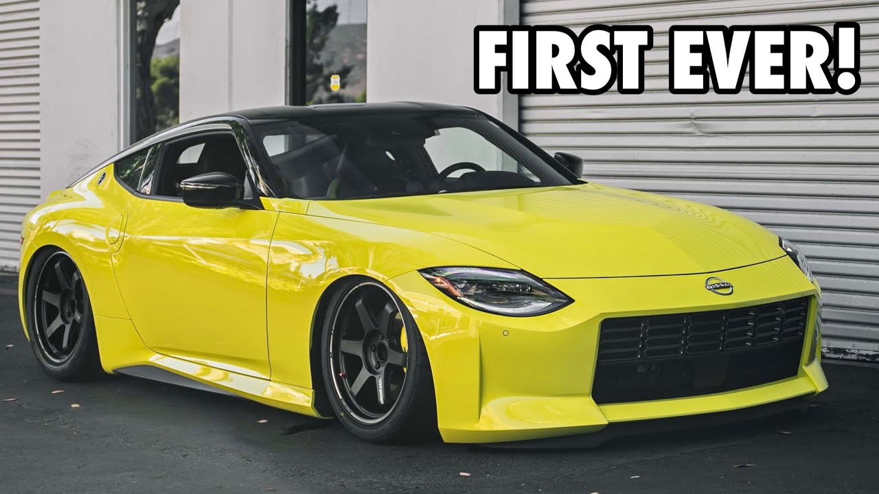 Bagged My 2023 Nissan 400Z! - YouTube