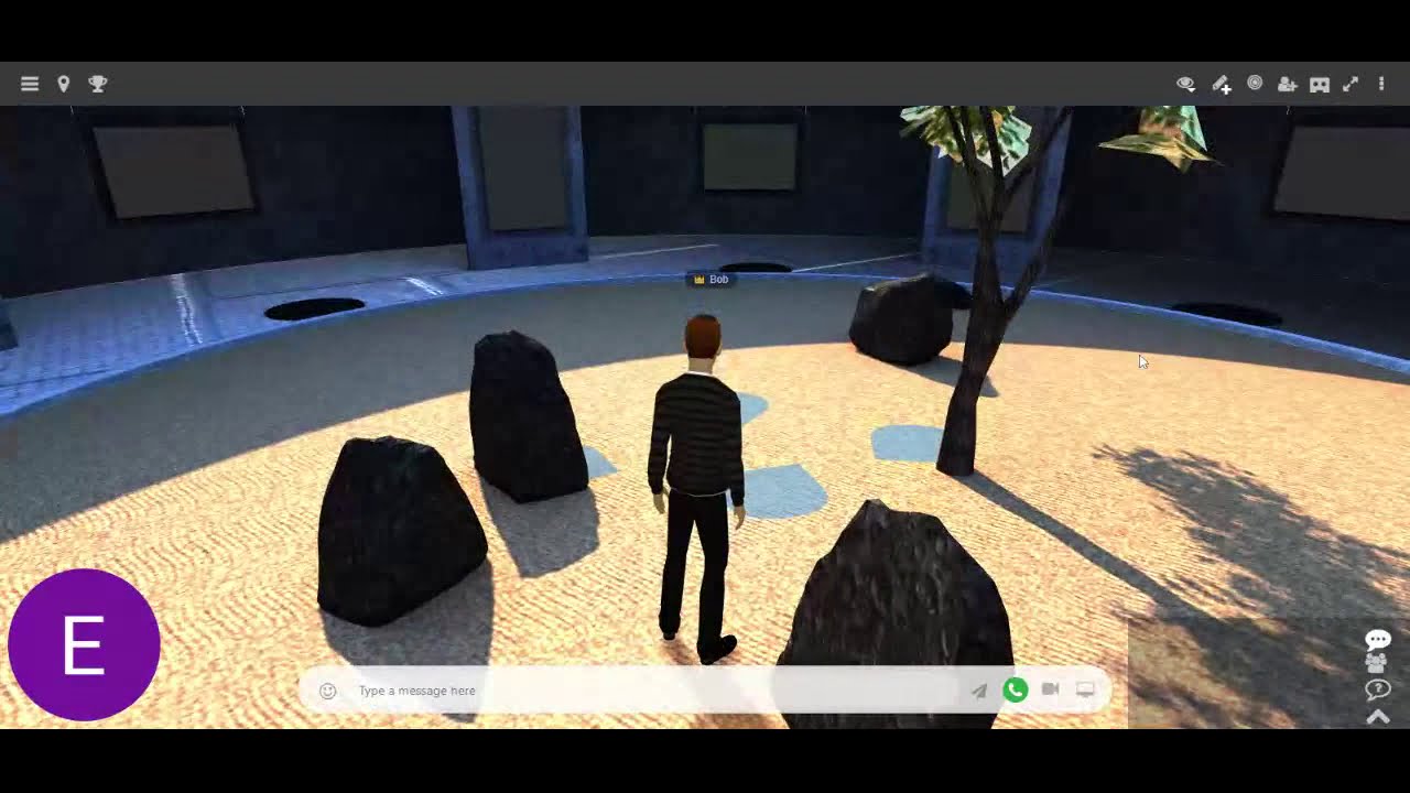 Virtual Zen Garden Hub Tour | MootUp 3D Virtual Event Platform - YouTube