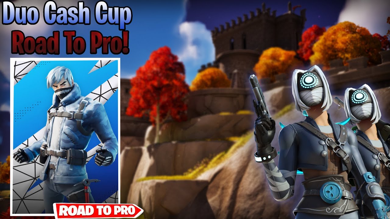 Duo Cashy With A Fortnite Caster (Road to Pro Ep 1) - YouTube