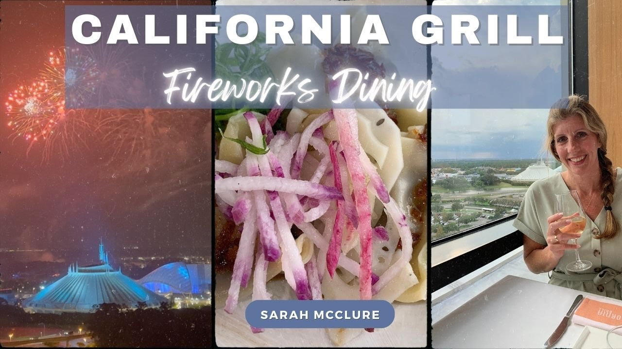 California Grill Fireworks Dining at Walt Disney World Resort - YouTube