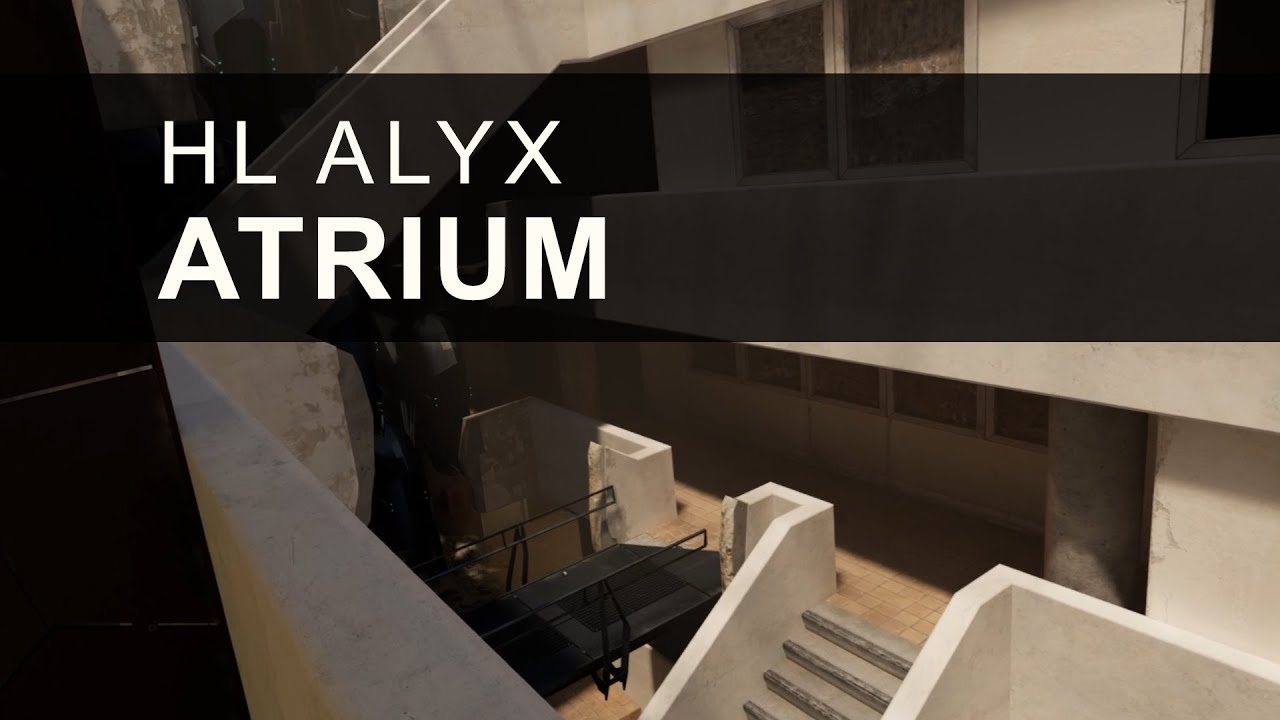 ATRIUM - Half-Life Alyx Map Labs One Room - No Commentary - YouTube